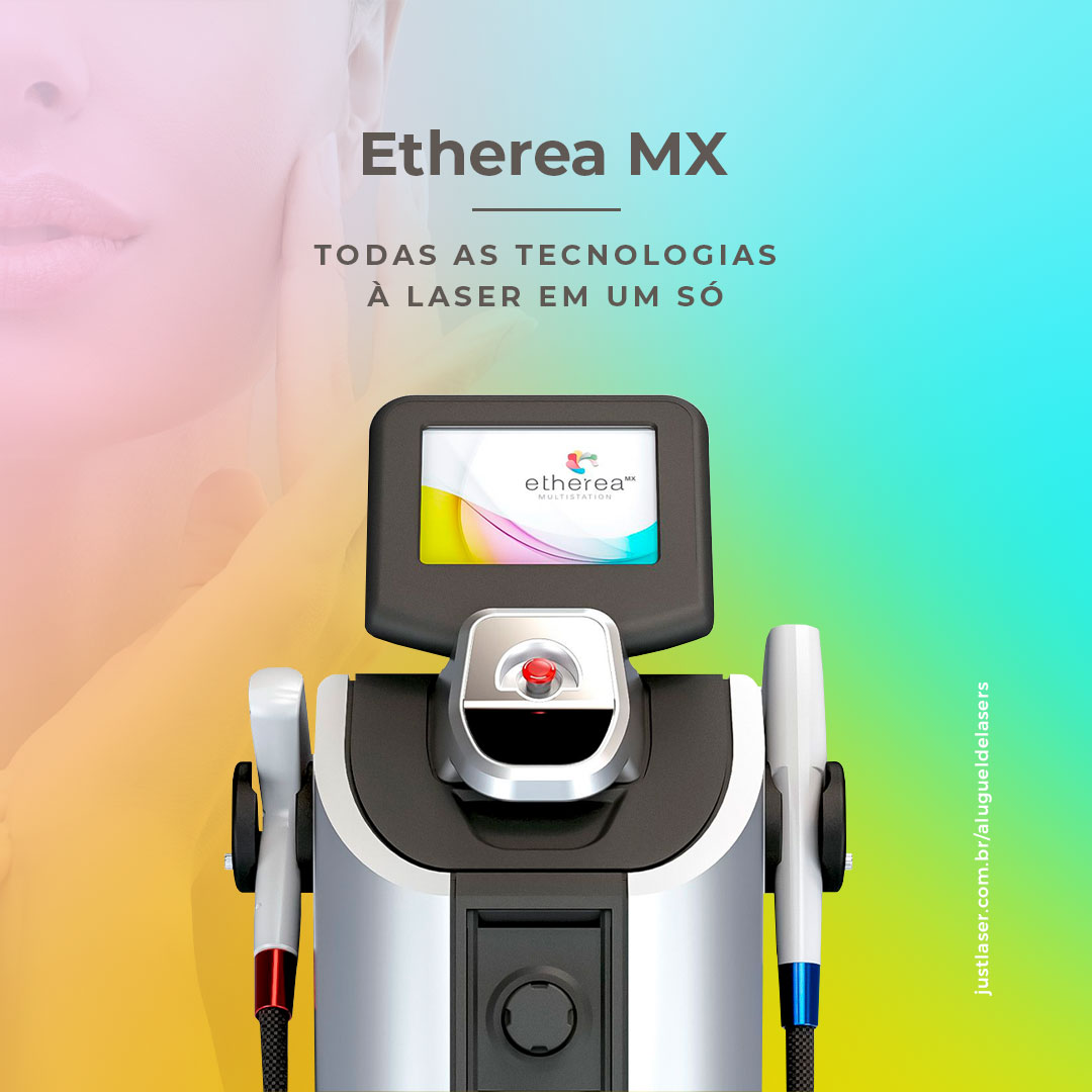 Etherea-MX Todas as tecnologias à laser em um só | Aluguel de Lasers
