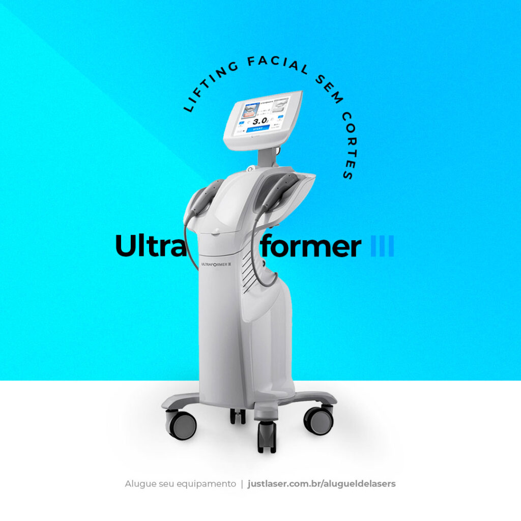 Ultraformer III Lifting facial sem cortes | Aluguel de Lasers
