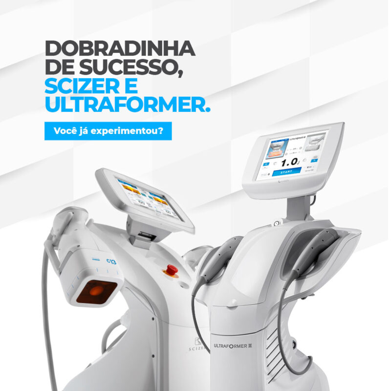 Dobradinha de sucesso, Scizer e Ultraformer. Você já experimentou ...