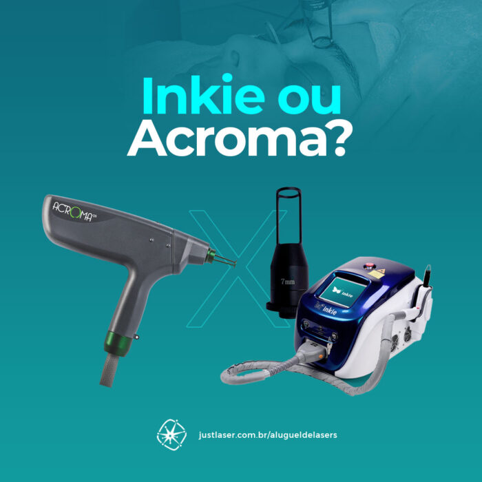 Inkie ou Acroma? | Aluguel de Lasers